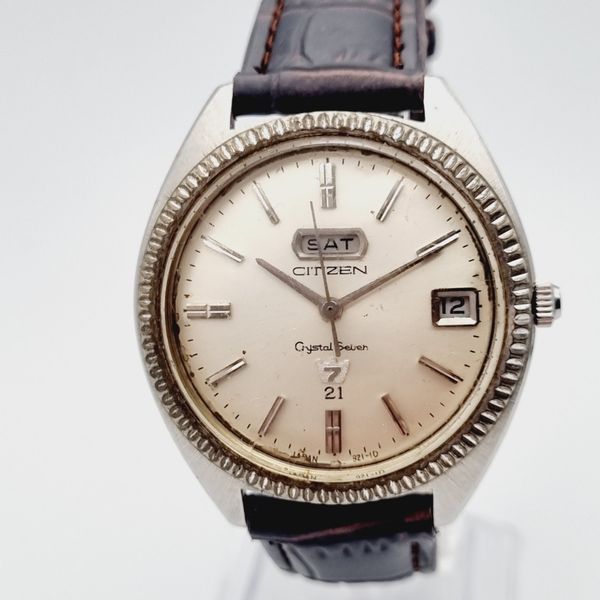 citizen crystal seven Automatic gent Watch | WatchCharts Marketplace