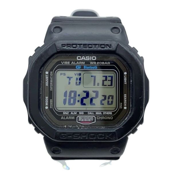 CASIO G-SHOCK GB-5600B-1JF Black Resin Quartz Digital Watch ...