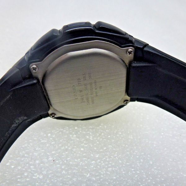 Casio W-210 WR50M Digital Watch | WatchCharts Marketplace
