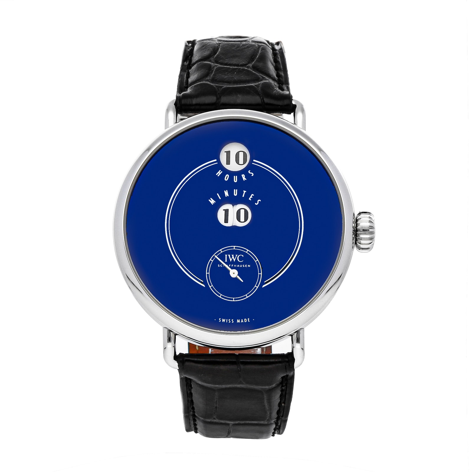 IWC Pallweber Tribute to Pallweber Edition “150 Years” Stainless Steel ...