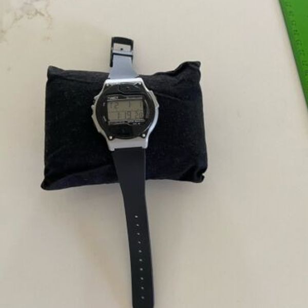VTG Timex Stealth Indiglo 87137 Water Resistant 100 M Watch Works Great ...