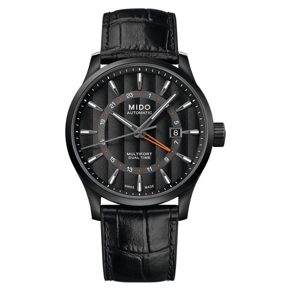 MIDO MIDO Men's Watch-[Multifort Automatic Leather Strap Watch, 42mm ...