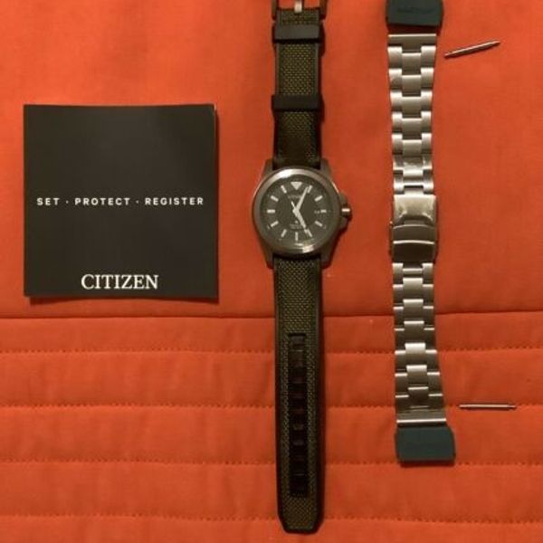 Citizen Promaster Tough Green Dial Green Fabric Men's Watch BN0211-09X ...