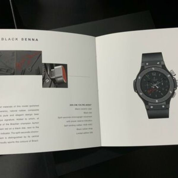Hublot Box Big Bang Ayrton Senna Edition Box | WatchCharts