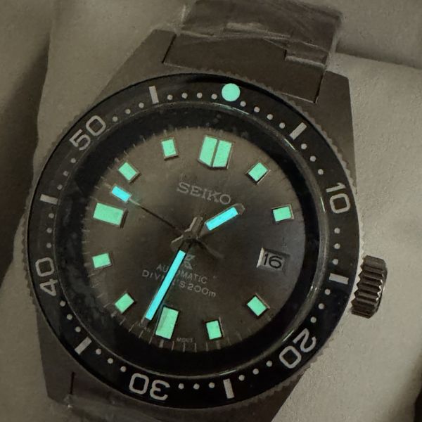 New Seiko NH35A Mod 62MAS Custom Watch Automatic Stainless Steel SKX ...