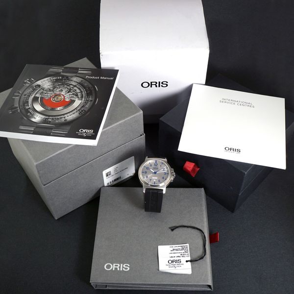 Stunning Oris BC3 Stainless Steel Automatic Man's Watch Rare Dial Box ...