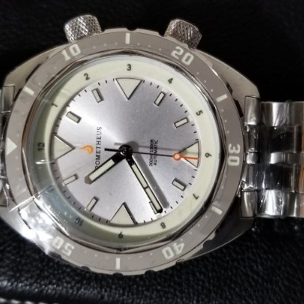 FS: Prometheus Eagle Ray Silver Dial New | WatchCharts
