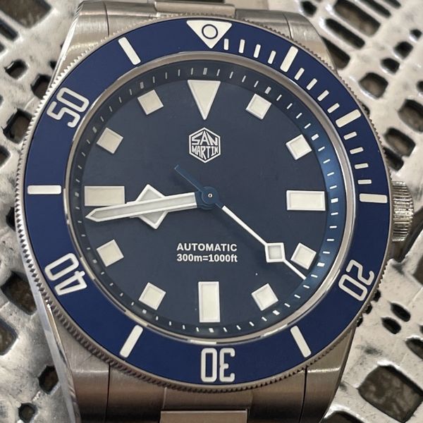 San Martin Titanium Automatic Watch | WatchCharts Marketplace