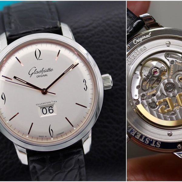Glashutte Original. Sixties. Panorama Date. Gorgeous dial and movement ...