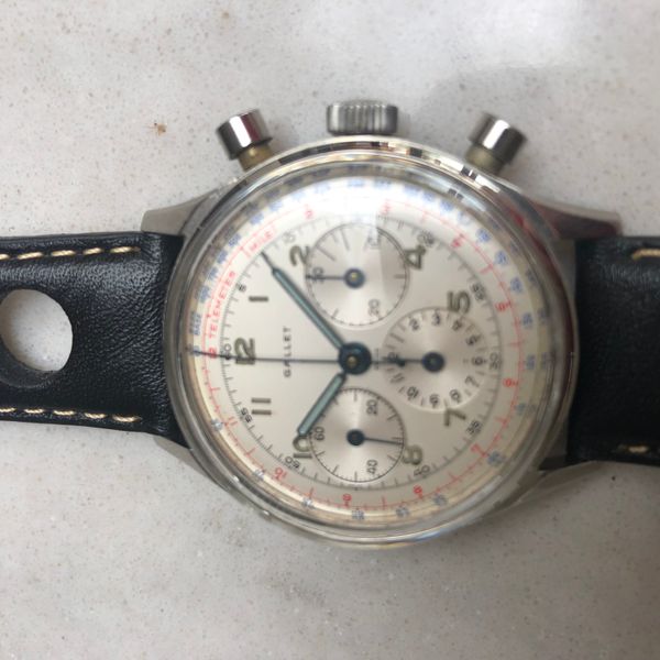 Vintage Gallet Chrono | WatchCharts Marketplace