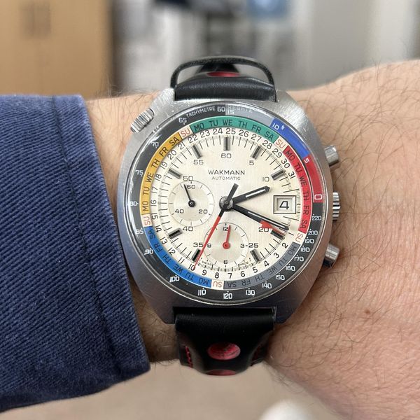 [€1500] Wakmann Regate Chronograph | WatchCharts Marketplace