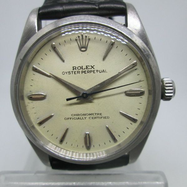 VINTAGE ROLEX OYSTER PERPETUAL CHRONOMETER CAL.1560 BUTTERFLY ROTOR ...