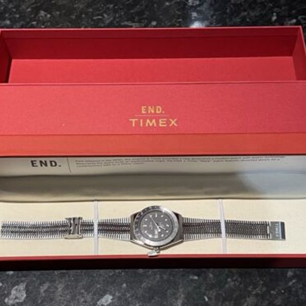 END. X Timex Q Series â Warpâ Watch - Limited Edition | WatchCharts ...