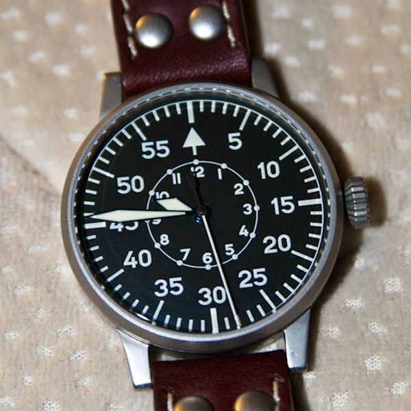 FS: 42mm Laco Flieger B-Dial + Extras! | WatchCharts Marketplace