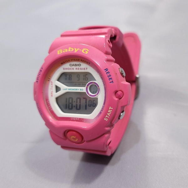 Casio Baby G BG-6903 3408 Pink Watch Vintage Digital Fully Working ...