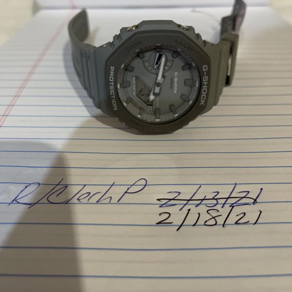 [wts] G Shock GA2110 Grey Brand New | WatchCharts
