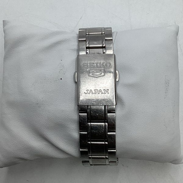 SEIKO 5 SNKL45 Automatic Day Date 21 Jewels Black Dial Stainless Steel ...