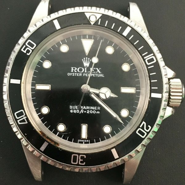 VINTAGE ROLEX SUBMARINER AUTOMATIC MEN WATCH REF.5513 | WatchCharts