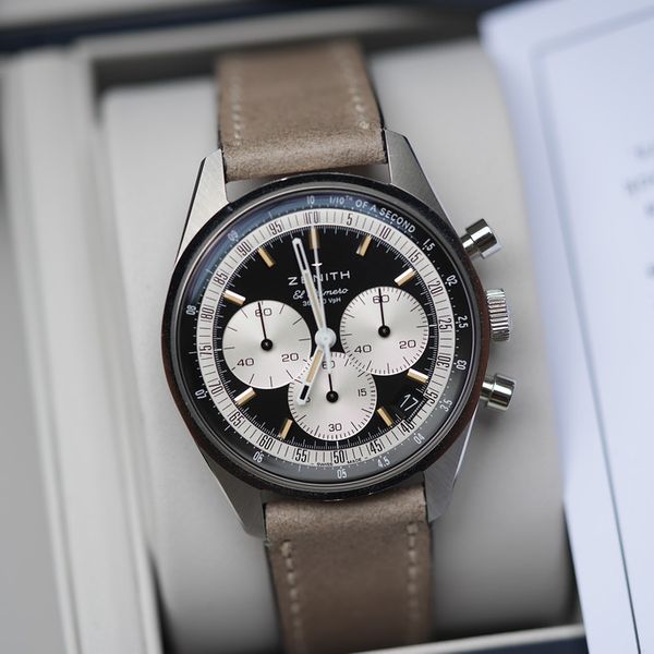 FS: Zenith El Primero Chronomaster Original Panda Ref. 03.3200.3600.21 ...