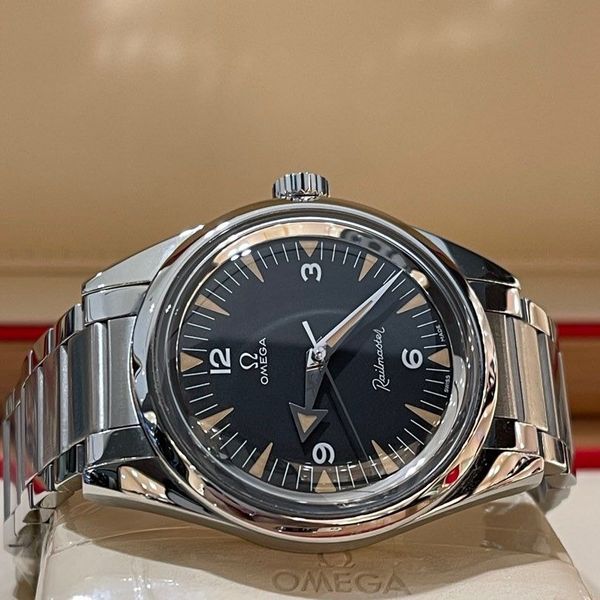 BOX+PAPERS)Omega 1957 Trilogy Seamaster Railmaster Chronometer 220.10 ...