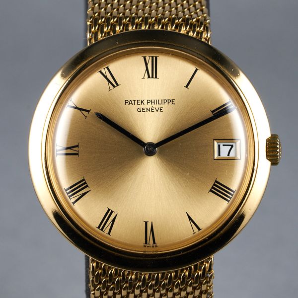FS: 1968 Patek Philippe YG Calatrava Ref: 3565/1 Automatic "IOS" with ...