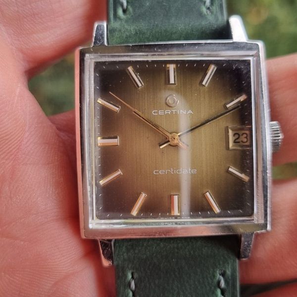 Certina Certidate Square Vintage | WatchCharts Marketplace