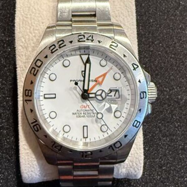 pagani design GMT (explorer) White | WatchCharts Marketplace
