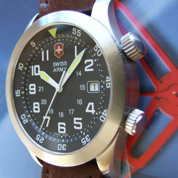 VictorINOX SWISS ARMY~RaRe MeN AIRBOSS MACH 2 AiRFoRCe+Sapphire+NEW ...