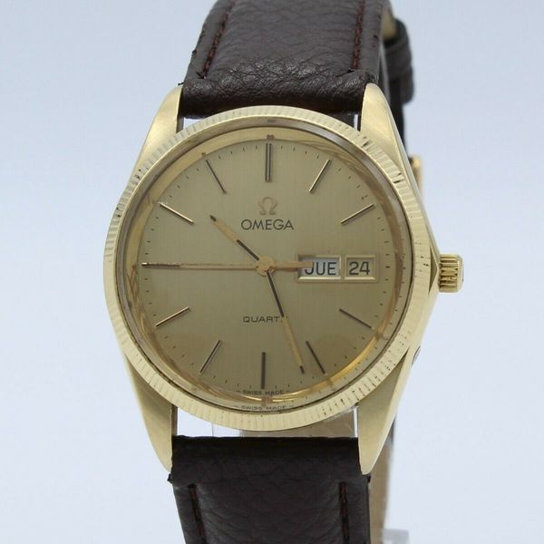 Omega vintage quartz gold | WatchCharts