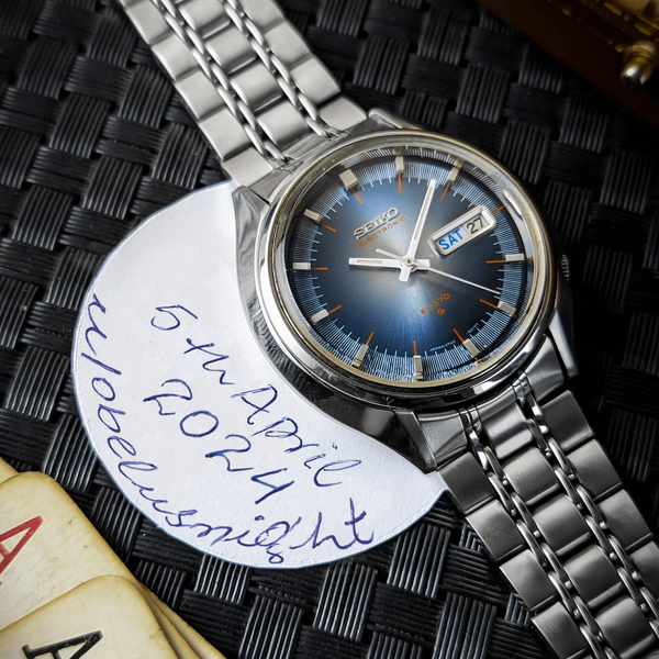 [WTS] Vintage Seiko Electronic EL-370 - 3703-8010 - Cut Glass Crystal ...