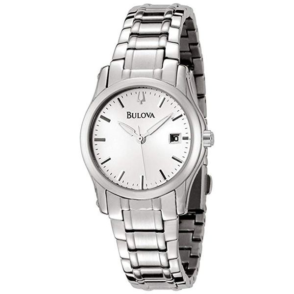 Bulova Bulova 96M103 Ladies Silver Dial Stainless Steel Bracelet Watch (overseas items ordered ...