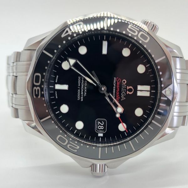 Omega Seamaster Pro SMPc Blue Bond Ceramic 41mm CoAxial 212.30.41.20.01 ...
