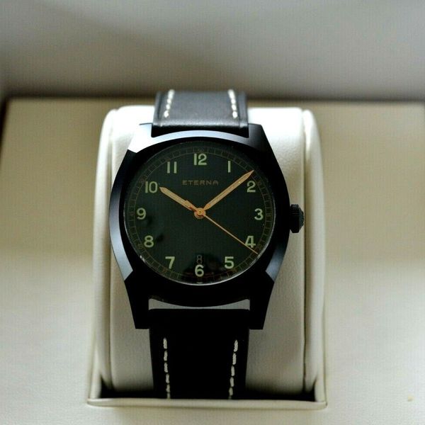 NEW Eterna Military Heritage Automatic LTD Watch NUMBERED EDITION of ...