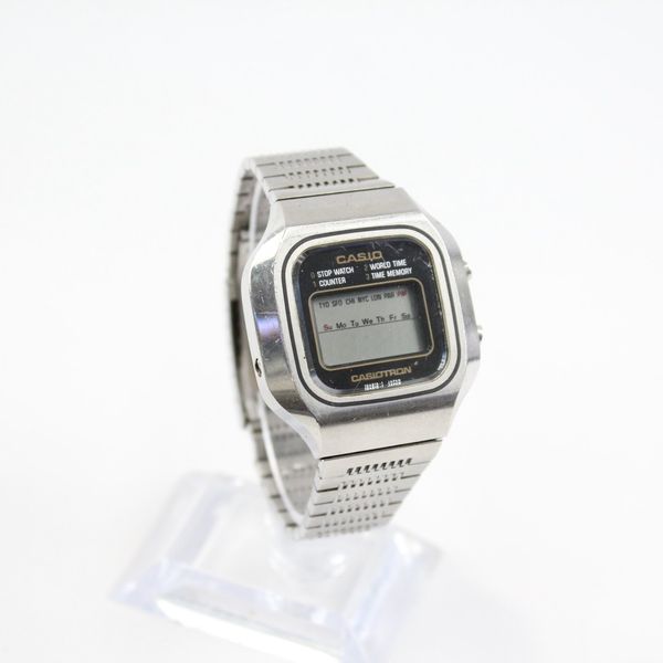 Mens Vintage Casio Casiotron Digital Watch Ref S-14 Quartz SPARES ...