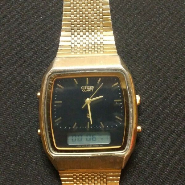RARE,UNIQUE Men's analog-digital Watch CITIZEN C480-S65980 HSB New ...