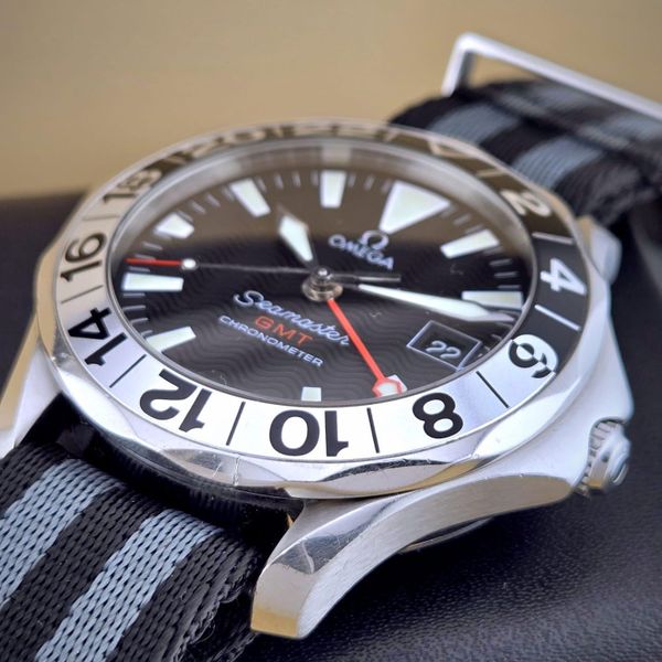 [WTS] Omega Seamaster 300m GMT 50th Anniversary with box, papers, and ...