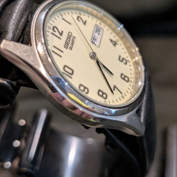 Seiko Men's Vintage Luminous Dial Field Watch | WatchCharts Marketplace