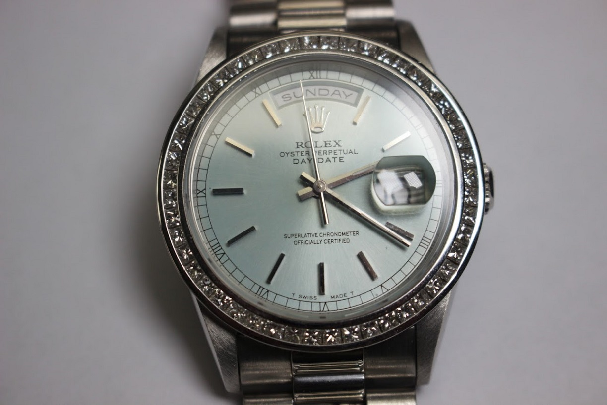 FS Rolex President Day-Date Platinum 36mm 18206 | WatchCharts