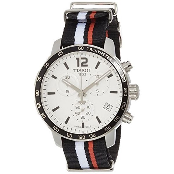 Tissot Quickster Chronograph (T095.417.17.037.01) Market Price ...