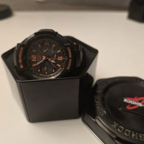 CASIO G-SHOCK GW-3000B Black Resin Tough Solar Analog Watch ...
