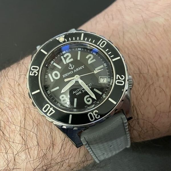 FS: Zeno Army Diver Automatic 300m Diver | WatchCharts Marketplace