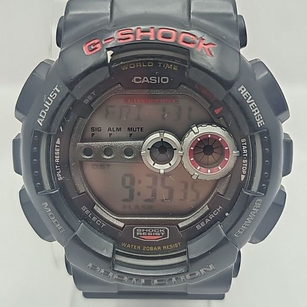 CASIO G-SHOCK 3263 MILITARY ARMY WATCH GD100 DIGITAL CHRONOGRAPH ...