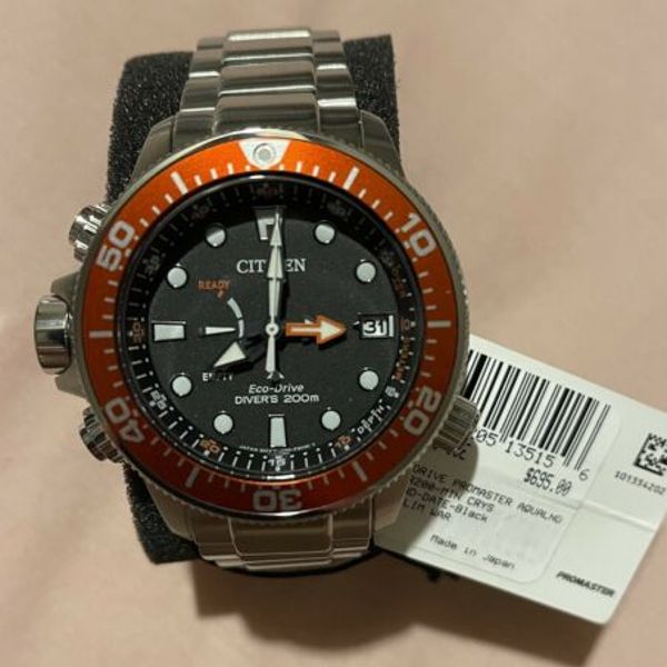 Citizen BN2039-59E Promaster Aqualand Men Wristwatch - Black | WatchCharts