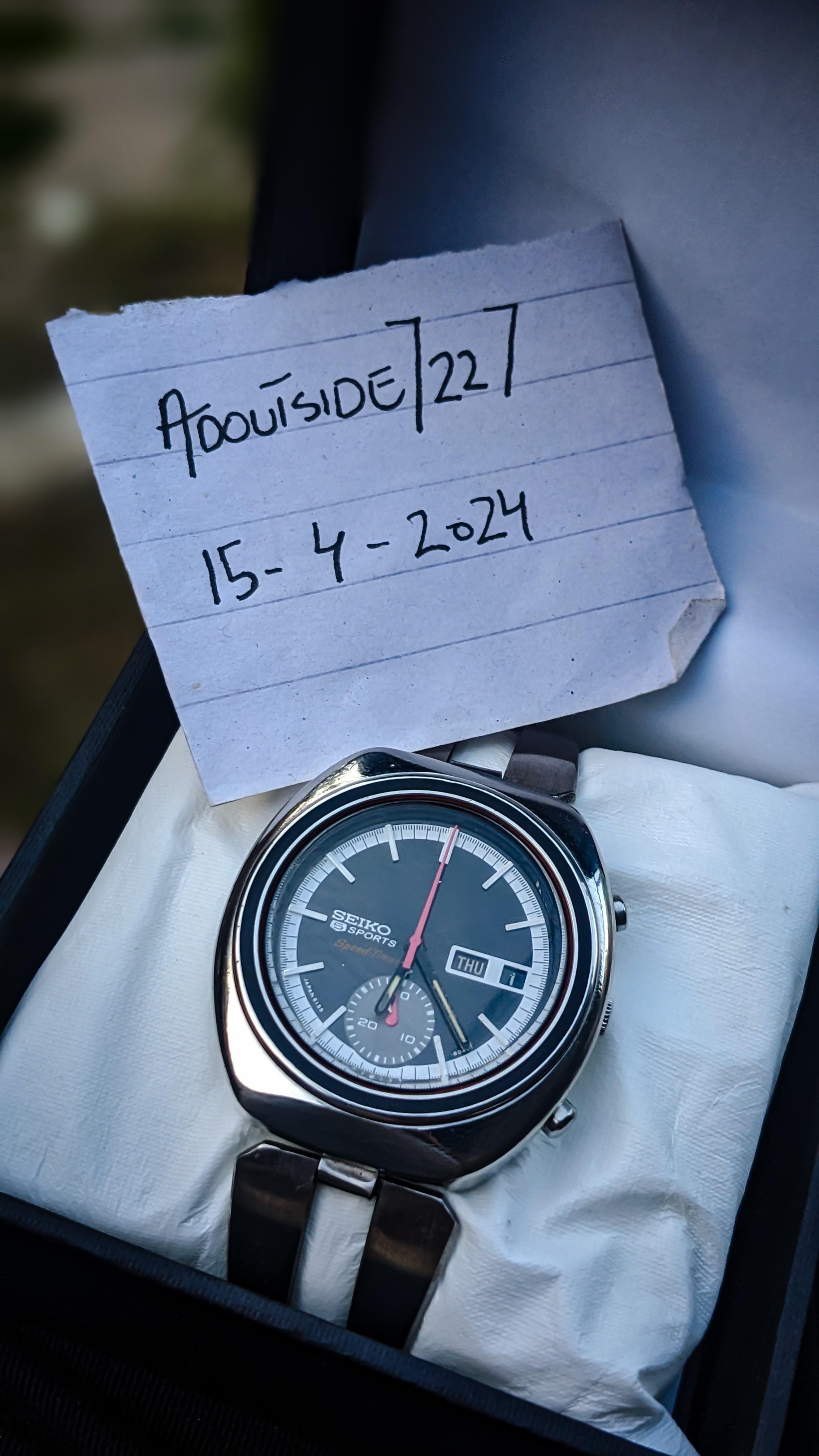 [wts] Rare Seiko Speed Timer mod hands ???? 6139-7020 ????- 1970's ...