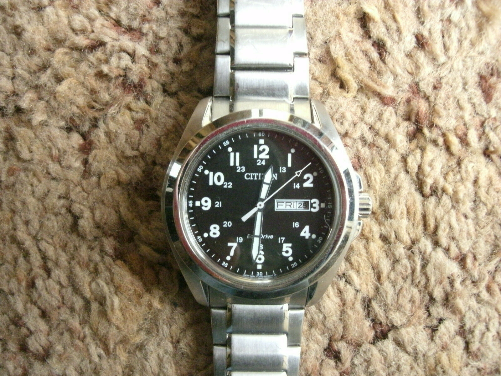 Citizen Eco-Drive AW0050-82E Mens Solar Powered Sports Watch J800 ...