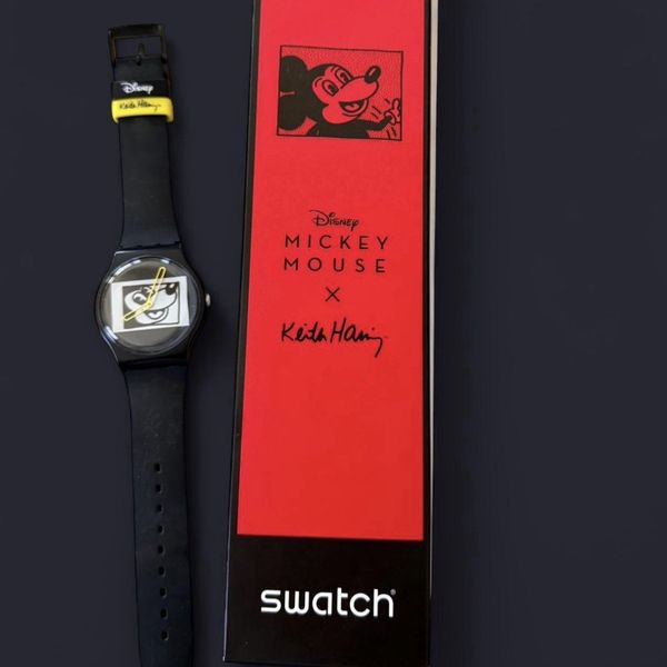 Swatch x Keith Haring x Mickey Mouse x Disney WATCH Limited Edition NWT ...