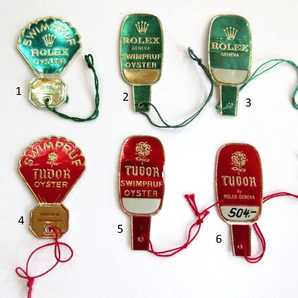 FS: @ ROLEX TUDOR @ Vintage Tag Seal from 1950, 1960, 1970, 1980 ...