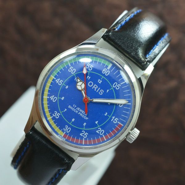 Beautiful Oris Hand Wind ST 96 17 Jewels Men's Wrist Watch | WatchCharts