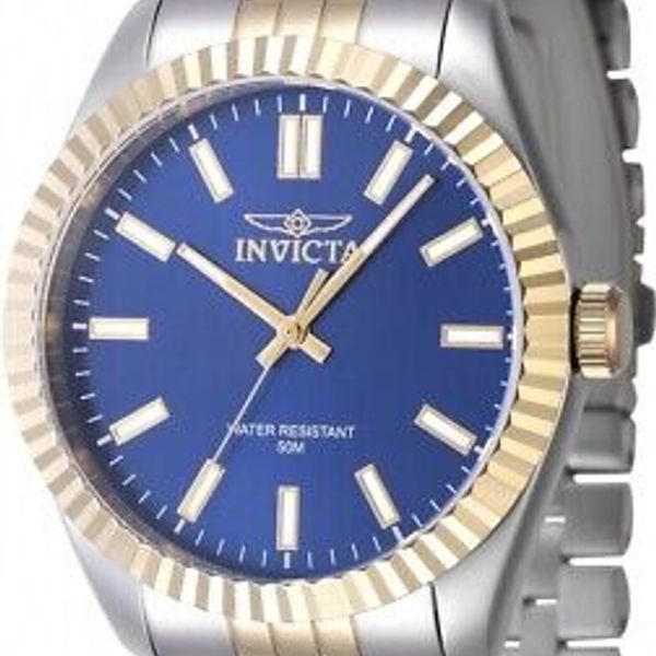 Invicta Specialty Quartz Blue Dial Men's Watch 47486 | WatchCharts ...