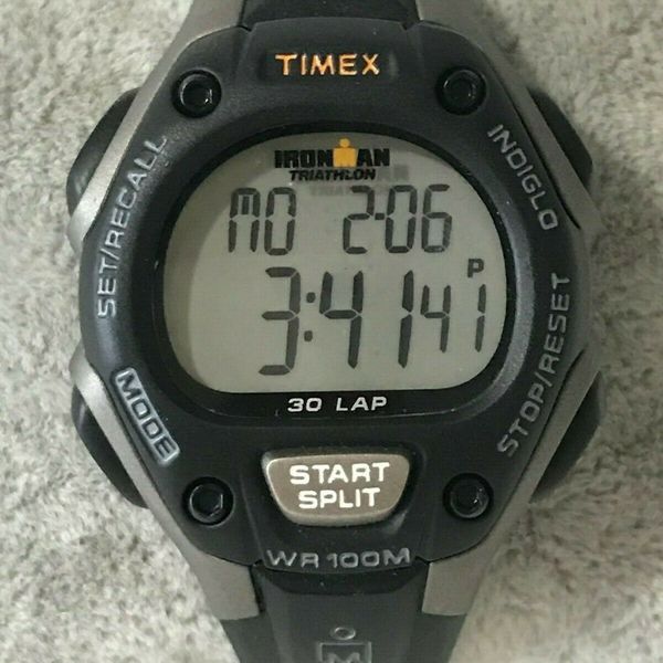 Timex T5E961 Women's Ironman 30-Lap Digital Quartz Mid-Size Watch ...